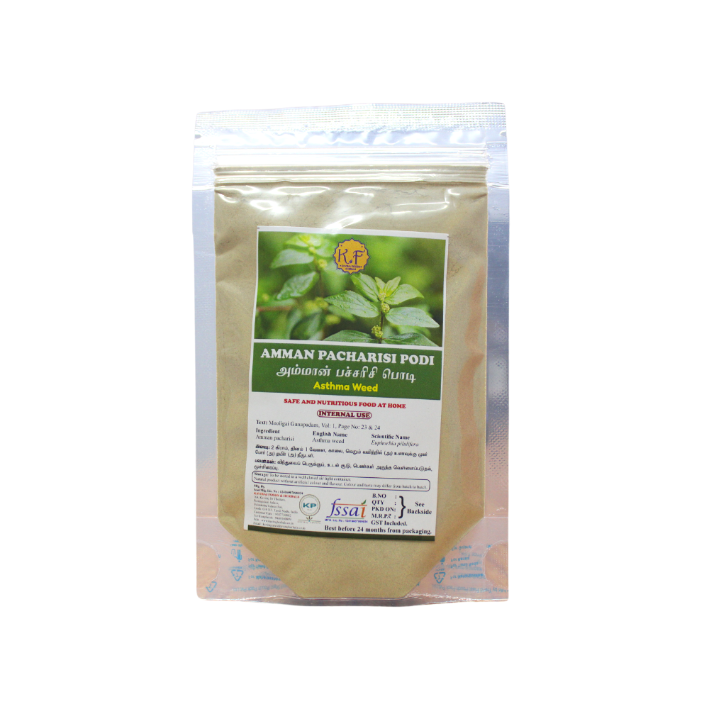 Kaviraj Ammanpacharisi Powder 50gm – Ayush Care