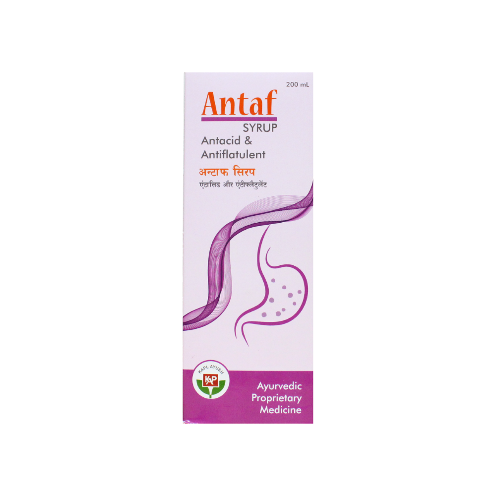 Buy Antaf Syrup 200ml Online - Ayush Care
