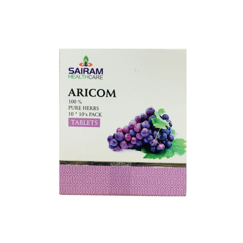 Buy Aricom Tablets - 10 Tablets Online - Ayush Care