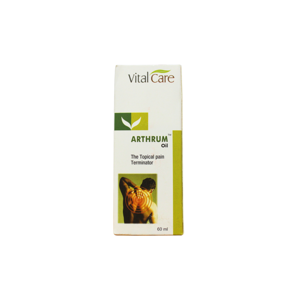 Buy Arthrum Oil 60ml Online - Ayush Care