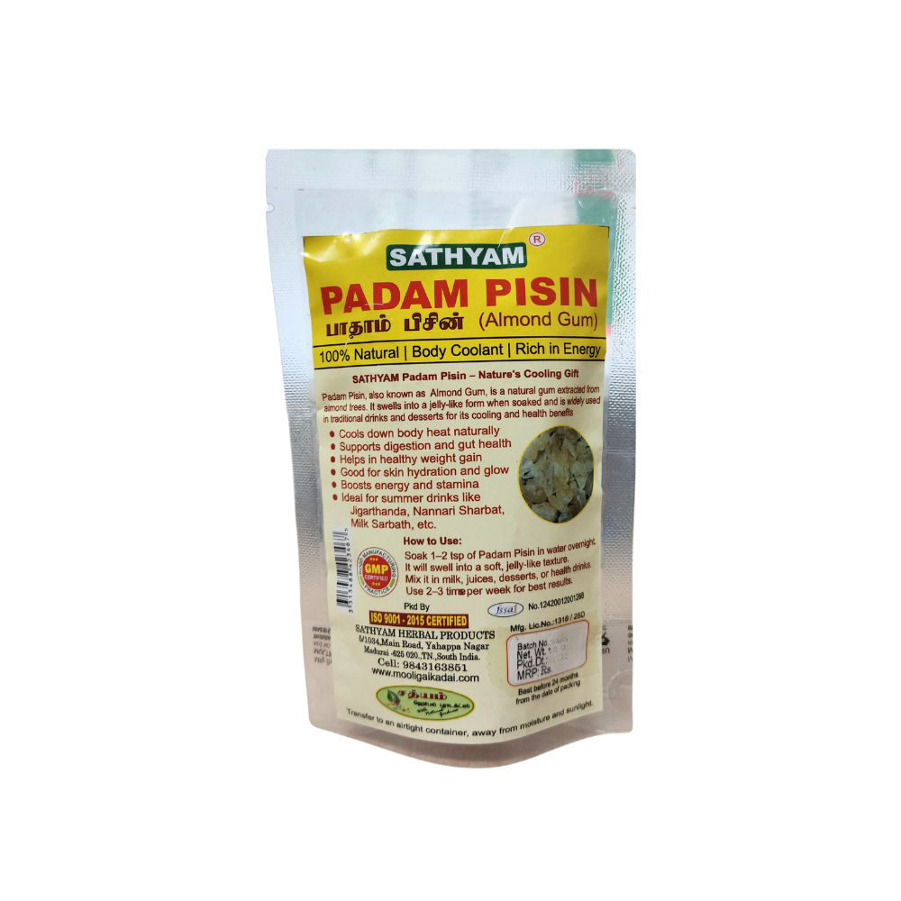 Buy Badam Pisin 100gm ( Almond / Badam Gum ) Online - Ayush Care