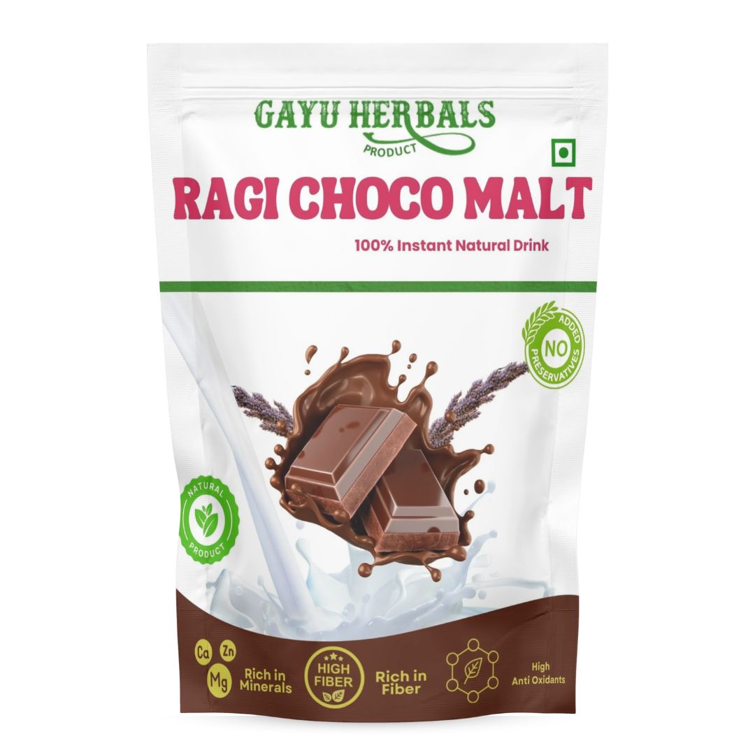 Buy Ragi Choco Malt 225gm Online - Ayush Care