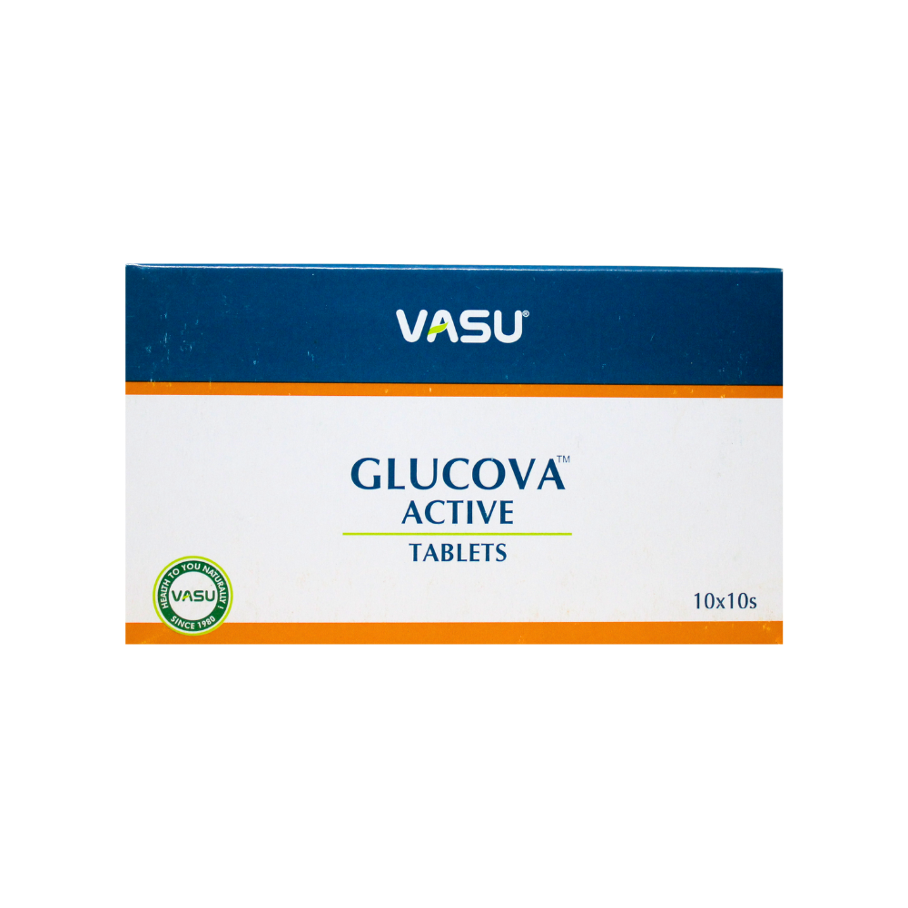 Buy Glucova Active Tablets - 10 Tablets Online - Ayush Care