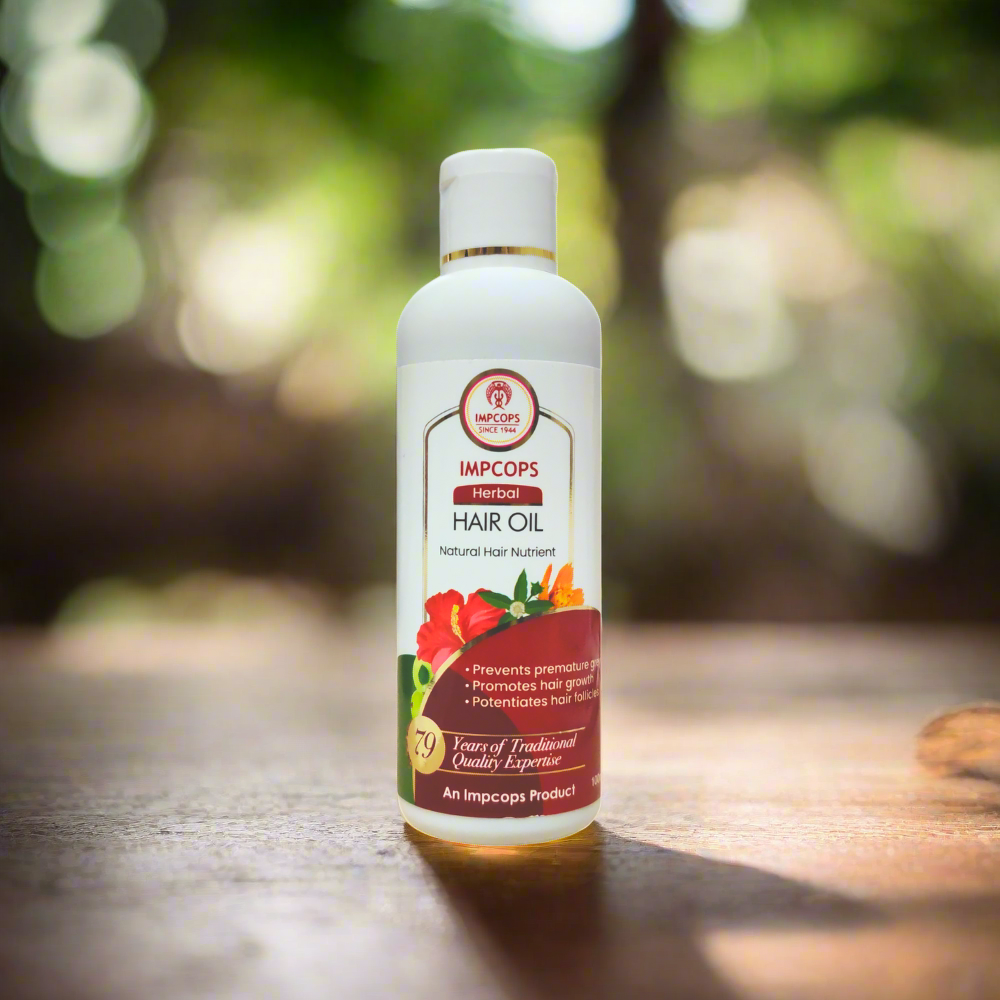 Buy Impcops Herbal Hair Oil 100ml Online - Ayush Care