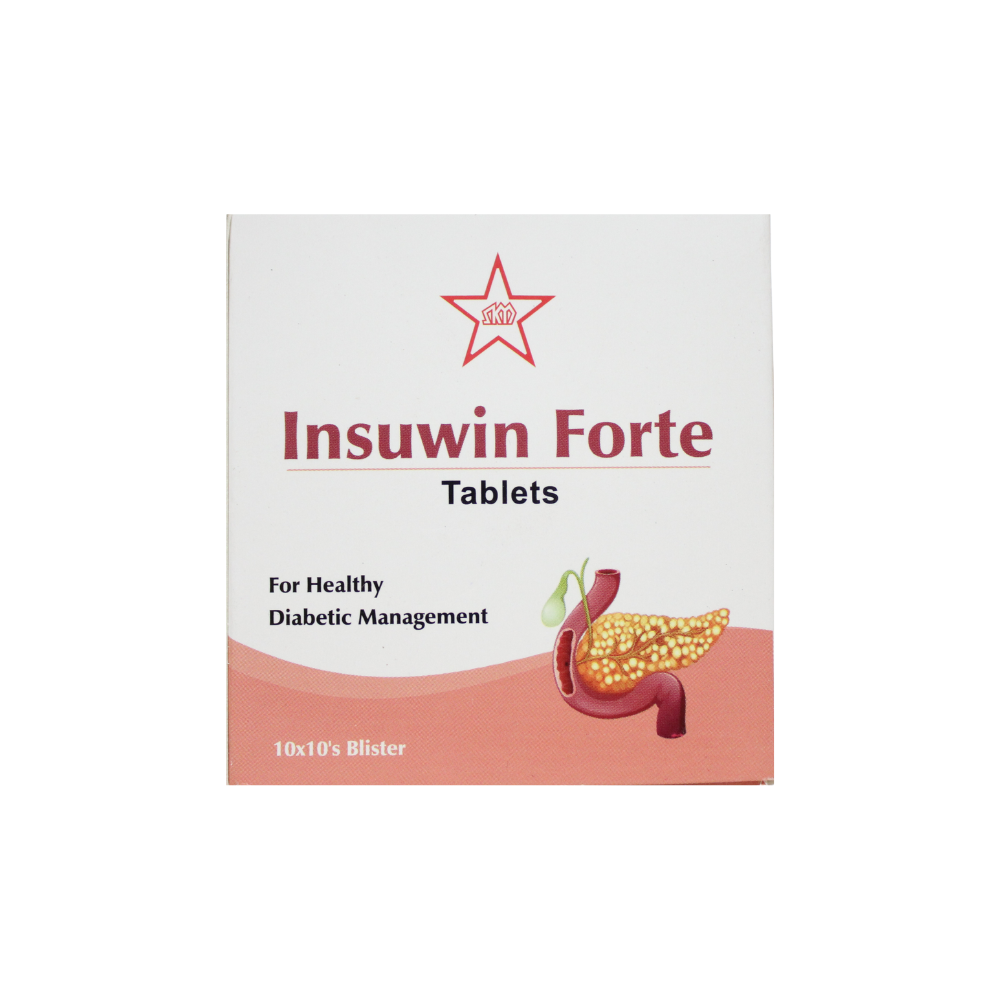 Buy Insuwin Forte - 10 Tablets Online - Ayush Care
