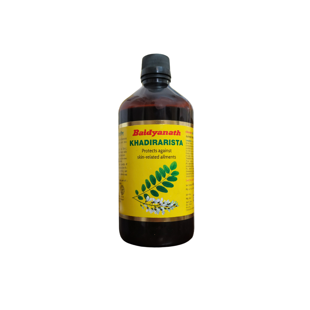Buy Khadirarishta 450ml Online - Ayush Care