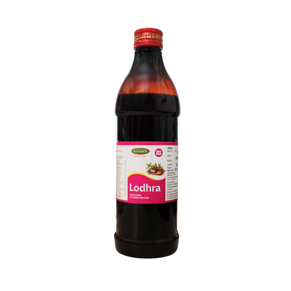 Buy Lodhra Syrup 300ml Online - Ayush Care