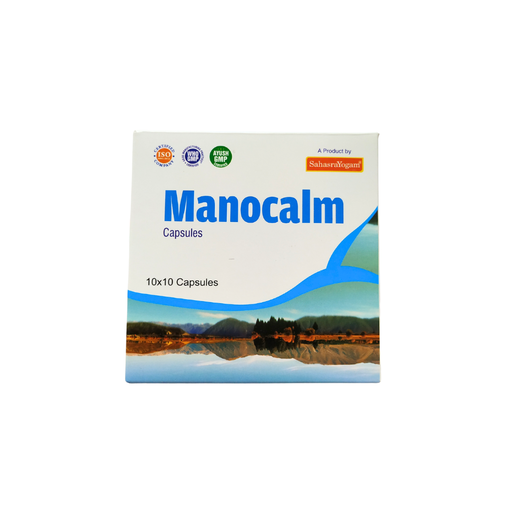Buy Manocalm Capsules - 10 Capsules Online - Ayush Care