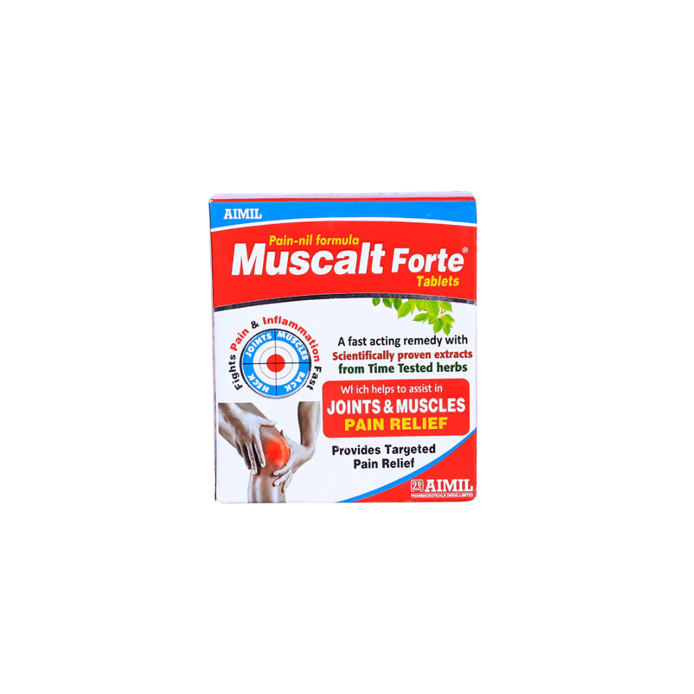Buy Aimil Muscalt Forte 30Tablets Online - Ayush Care
