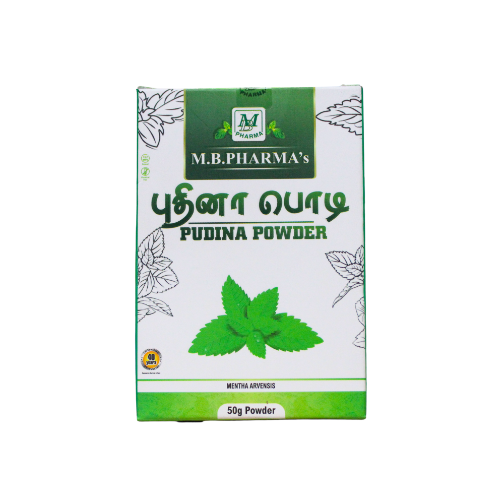Buy Pudina Powder 50gm Online - Ayush Care
