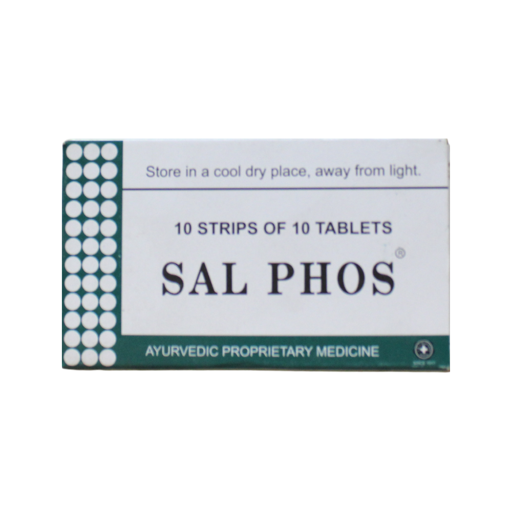Buy Sal Phos Tablets - 10 Tablets Online - Ayush Care