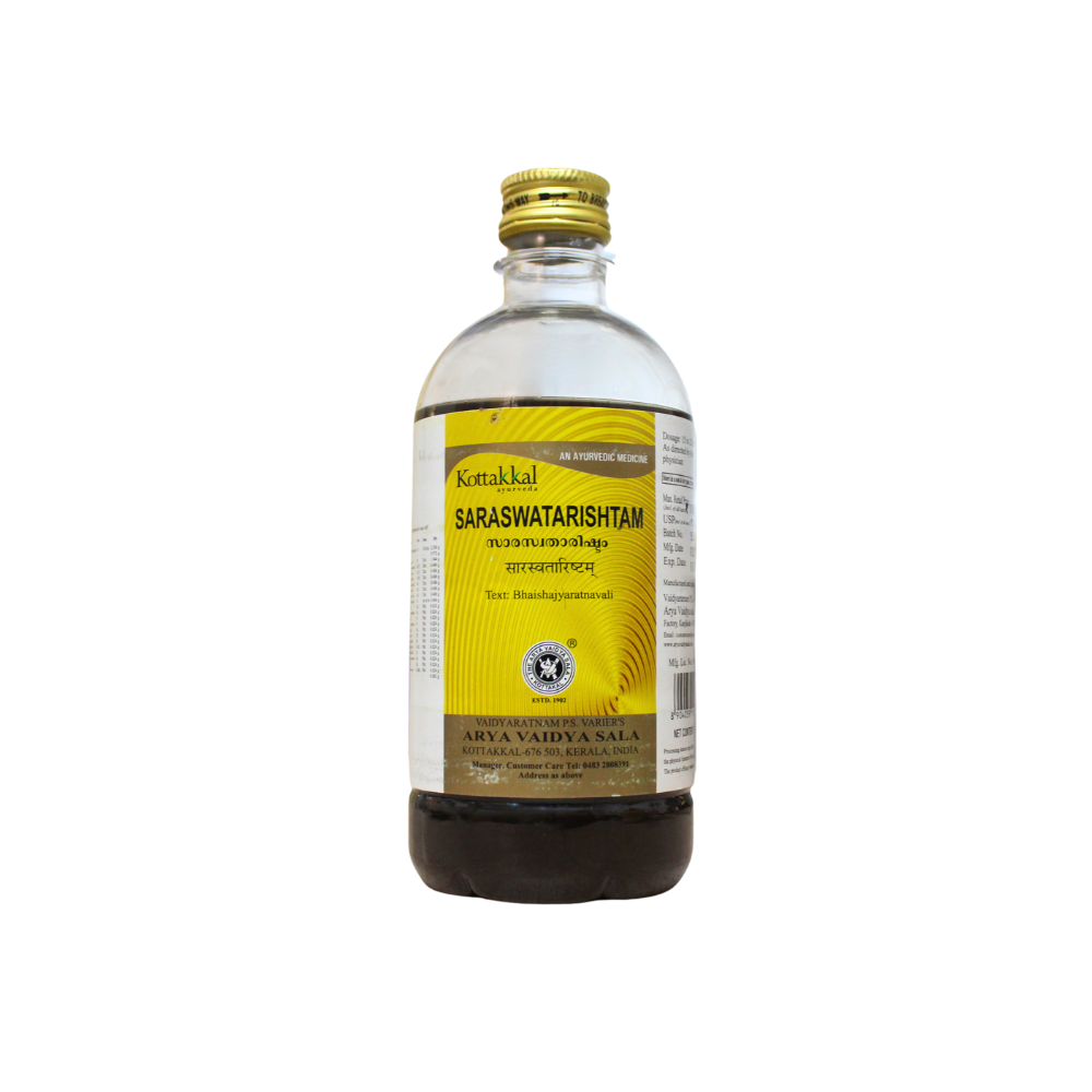 Buy Saraswatarishtam 450ml Online - Ayush Care