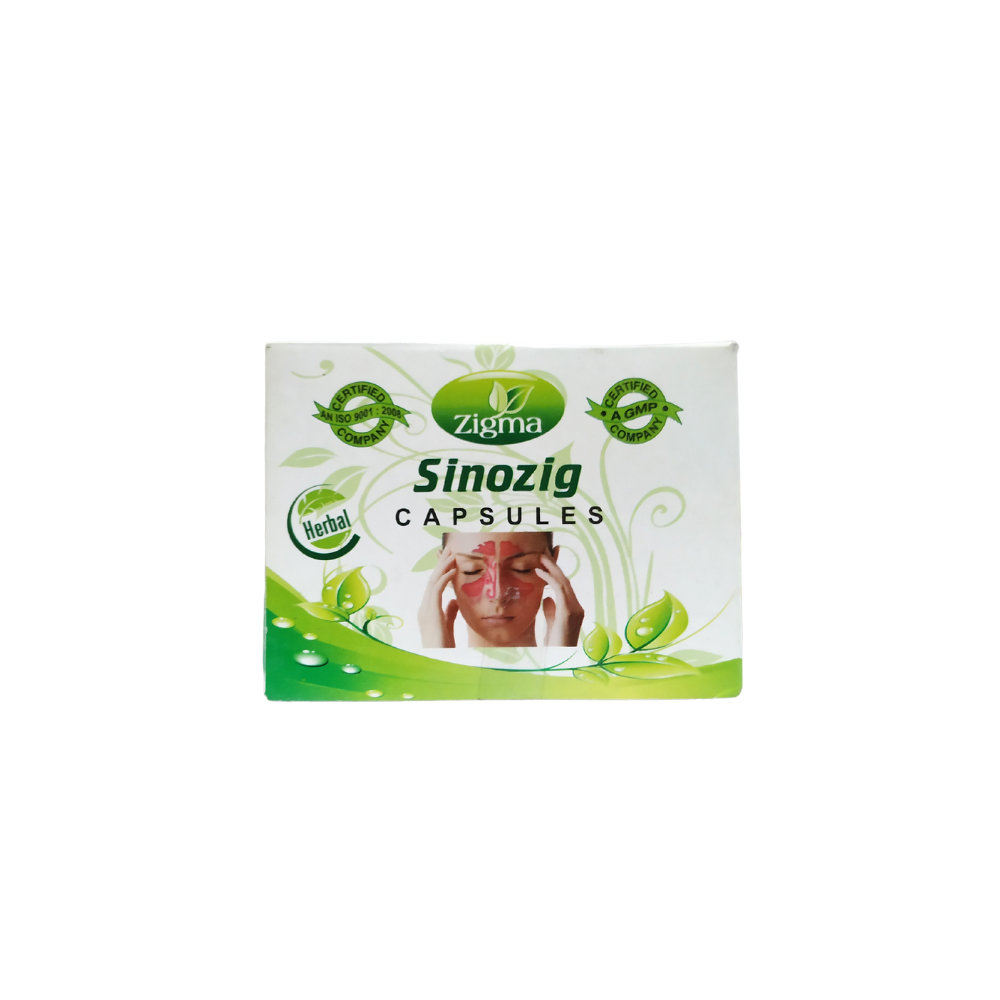 Buy Sinozig Capsules - 10 Capsules Online - Ayush Care