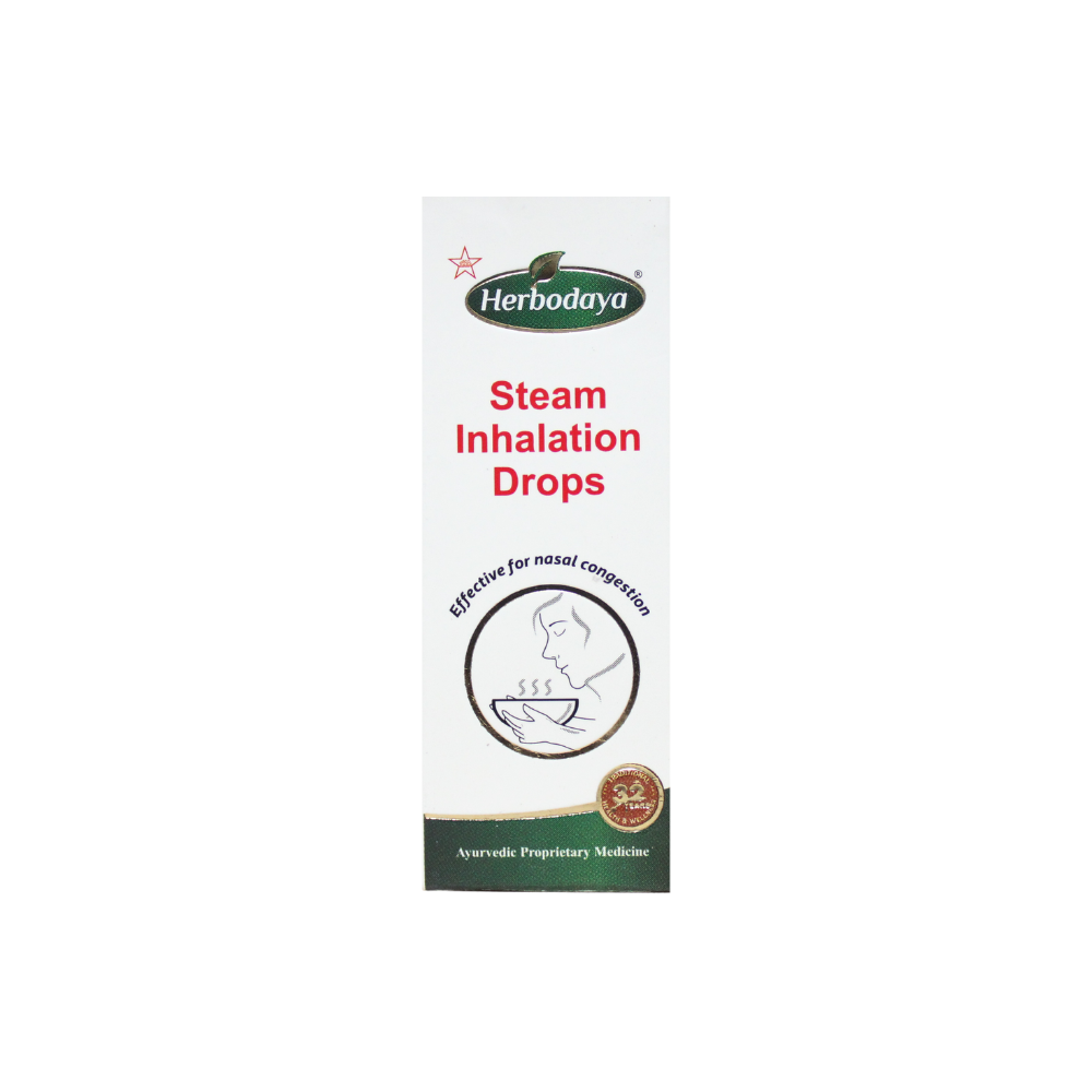 Buy Steam Inhalation Drops 10ml Online - Ayush Care