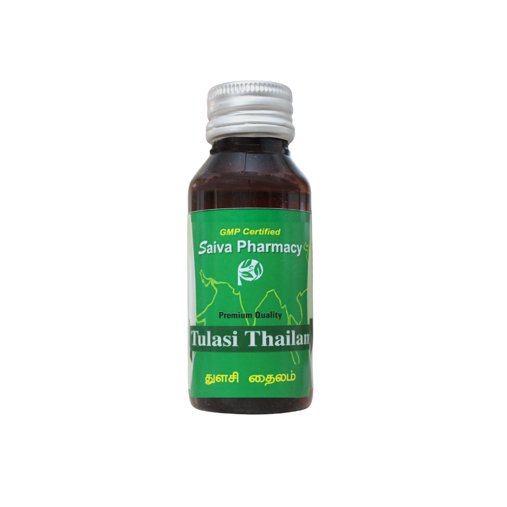 Buy Tulasi Thailam 60ml Online - Ayush Care