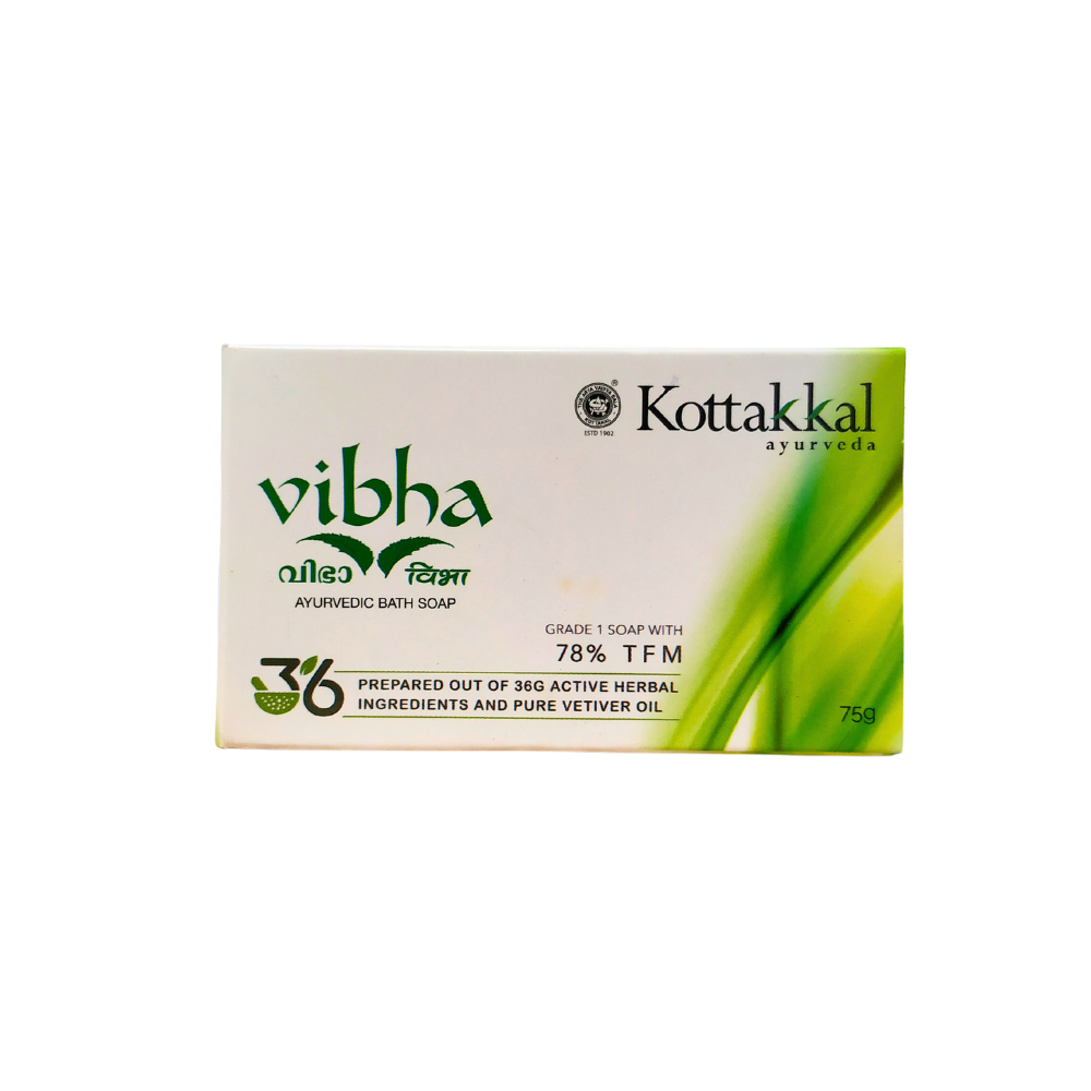 Buy Vibha ayurvedic bath soap 75gm Online - Ayush Care