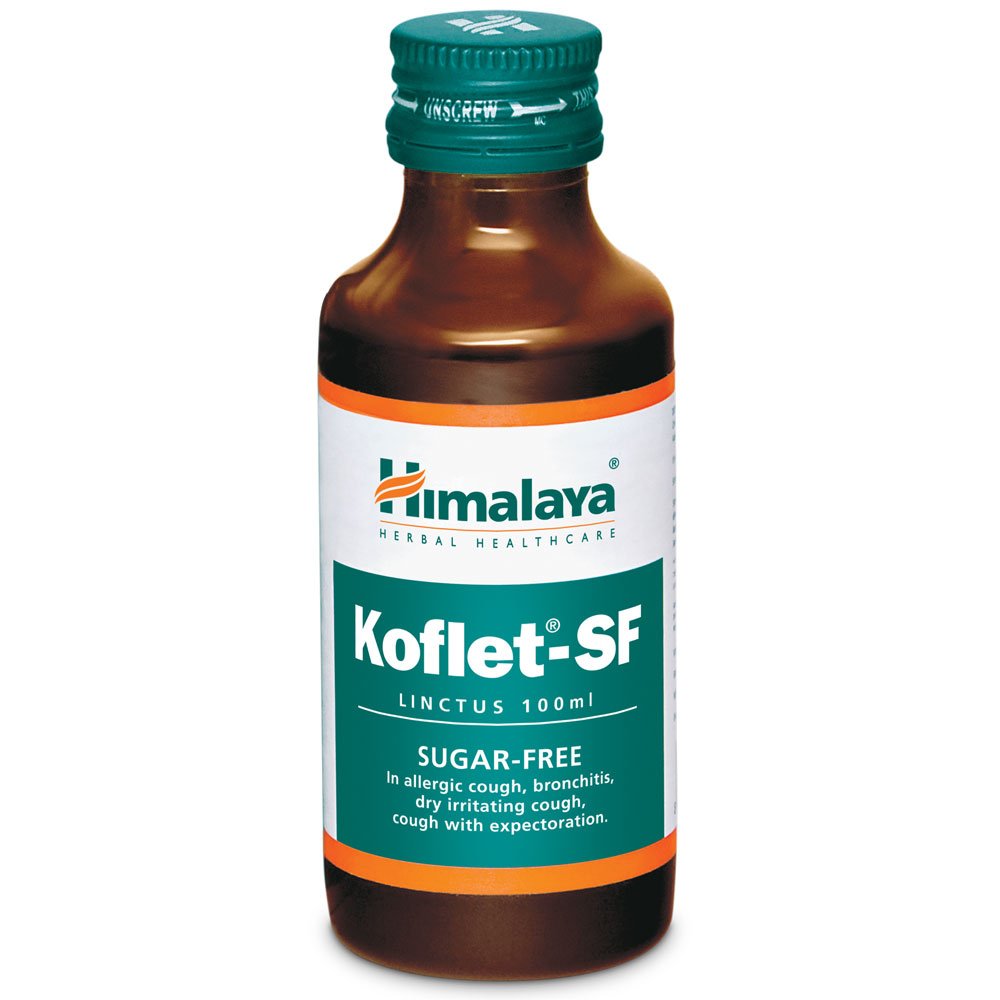 Buy Himalaya Koflet SF Syrup 100ml Online - Ayush Care