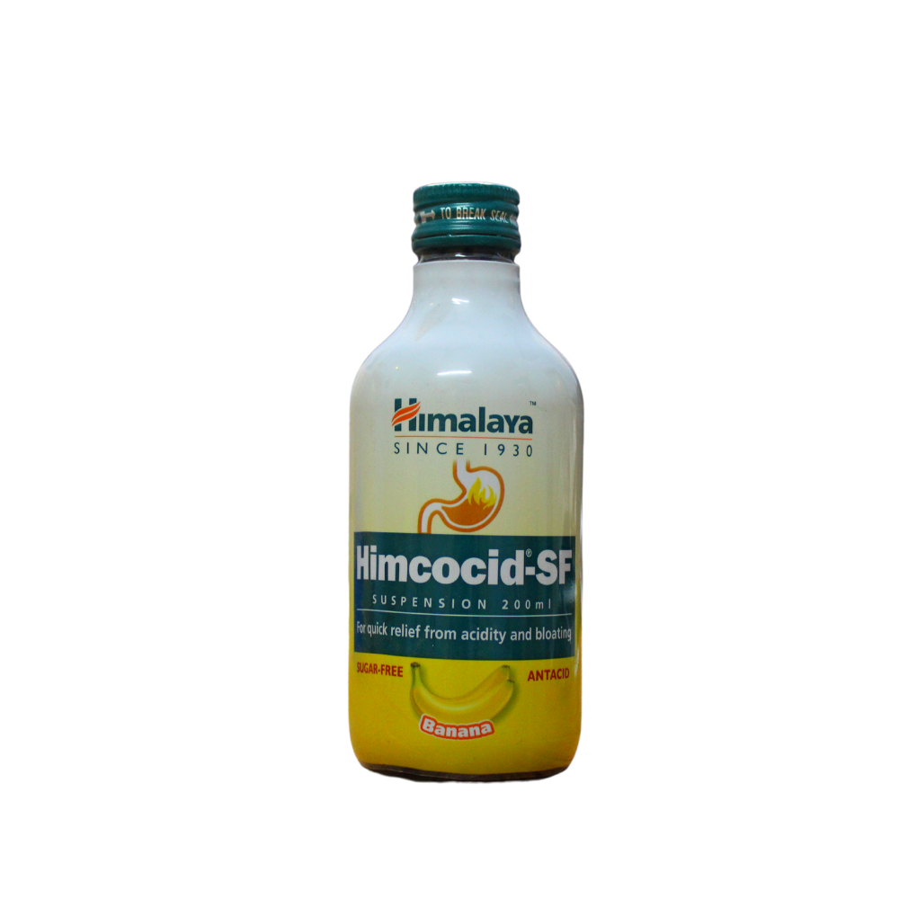 Buy Himcocid SF Syrup 200ml Banana Flavour Online - Ayush Care