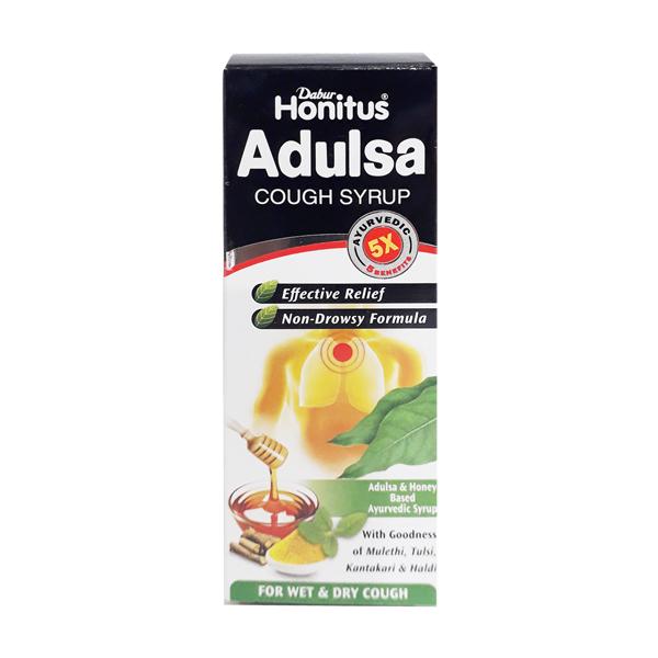 Dabur Honitus Adulsa Cough Syrup 100ml – Ayush Care