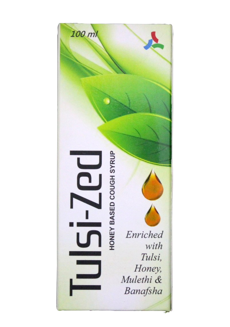 Buy Tulsi-Zed cough syrup 100ml Online - Ayush Care