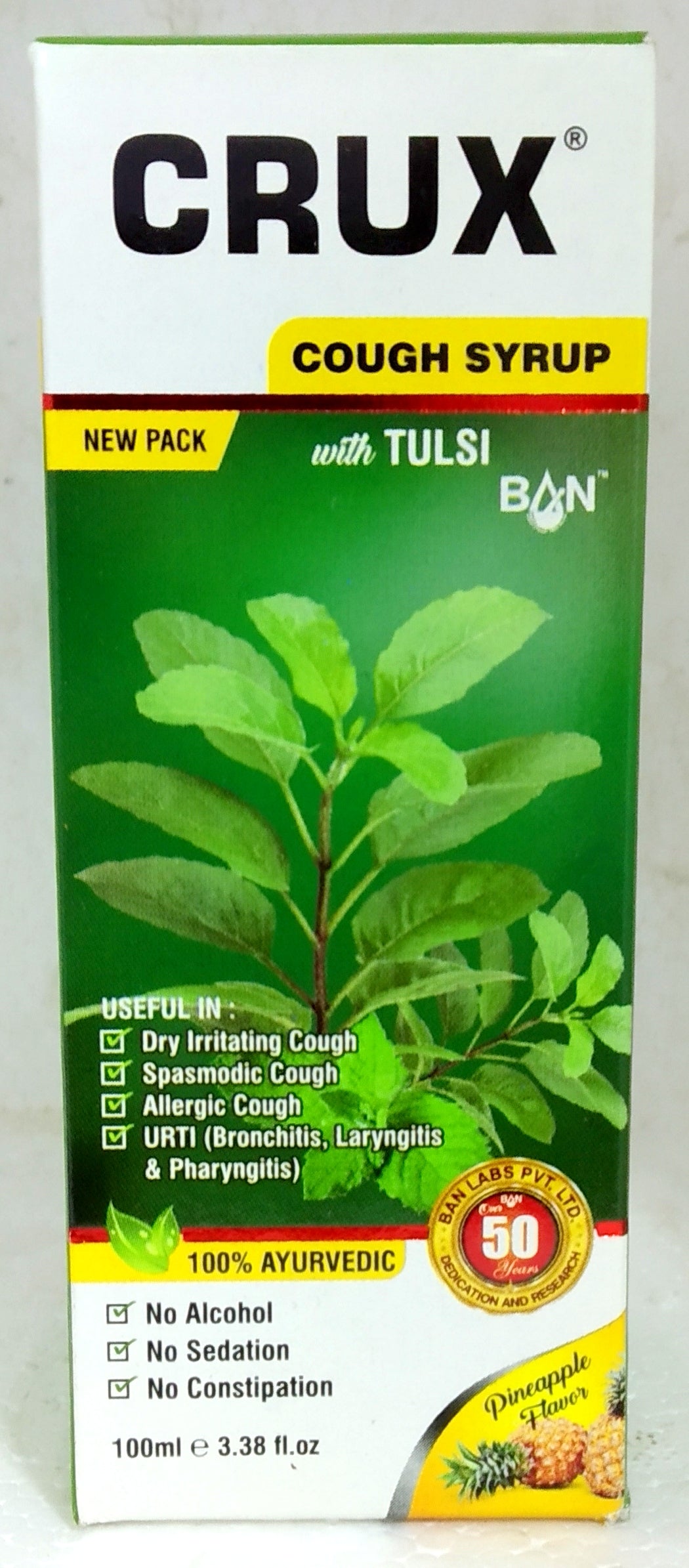 Buy Banlab Crux Syrup 100ml Online - Ayush Care