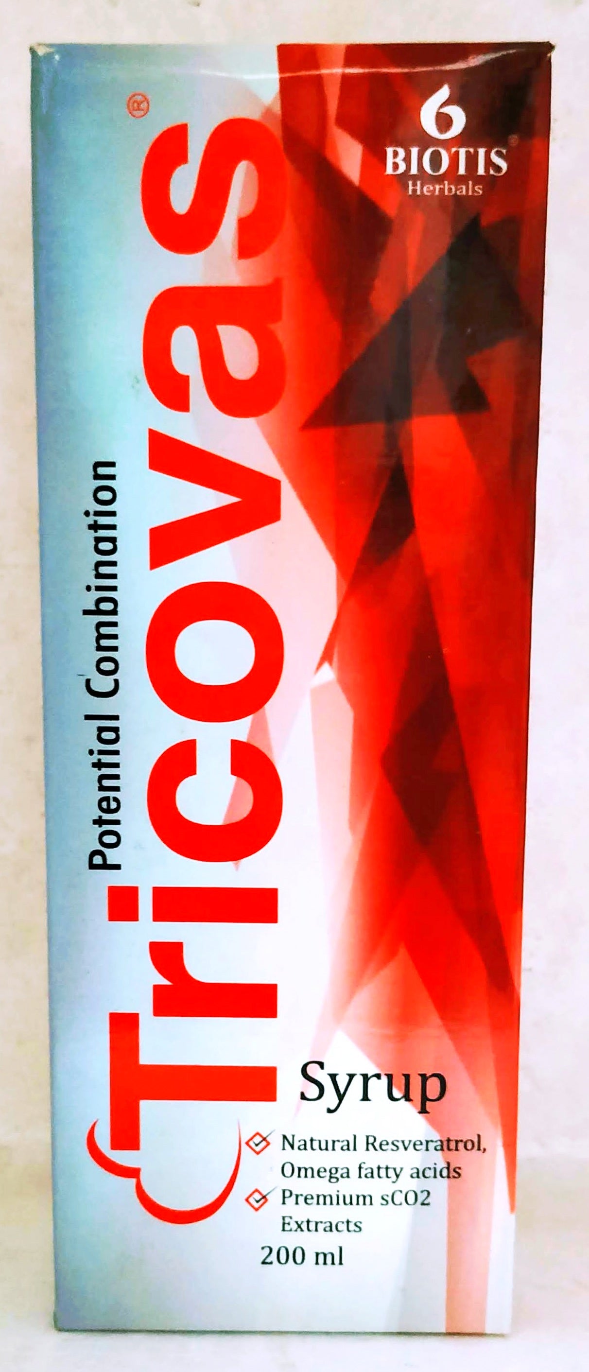 Buy Tricovas Syrup 200ml Online - Ayush Care