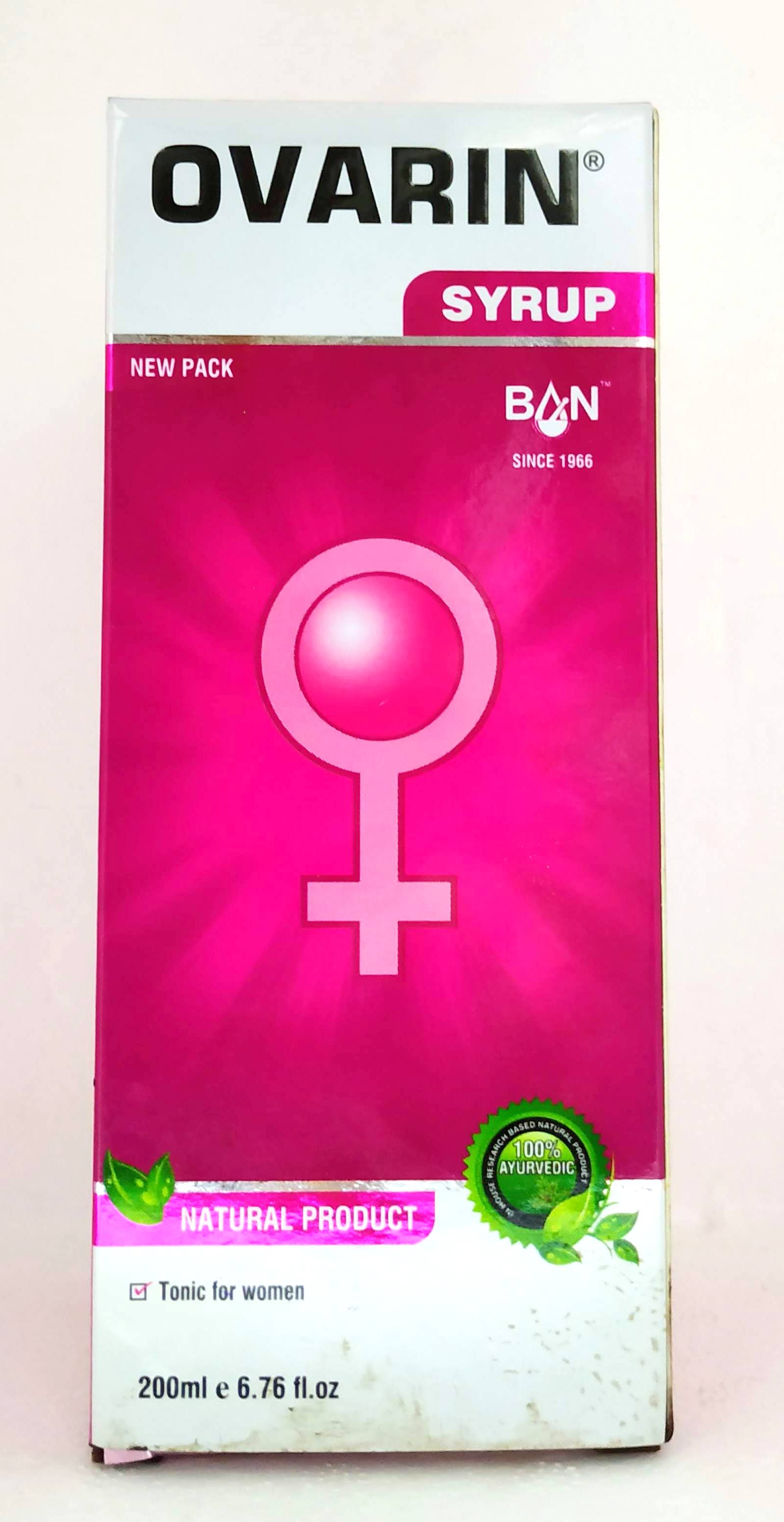 Buy Ovarin Syrup 200ml Online - Ayush Care