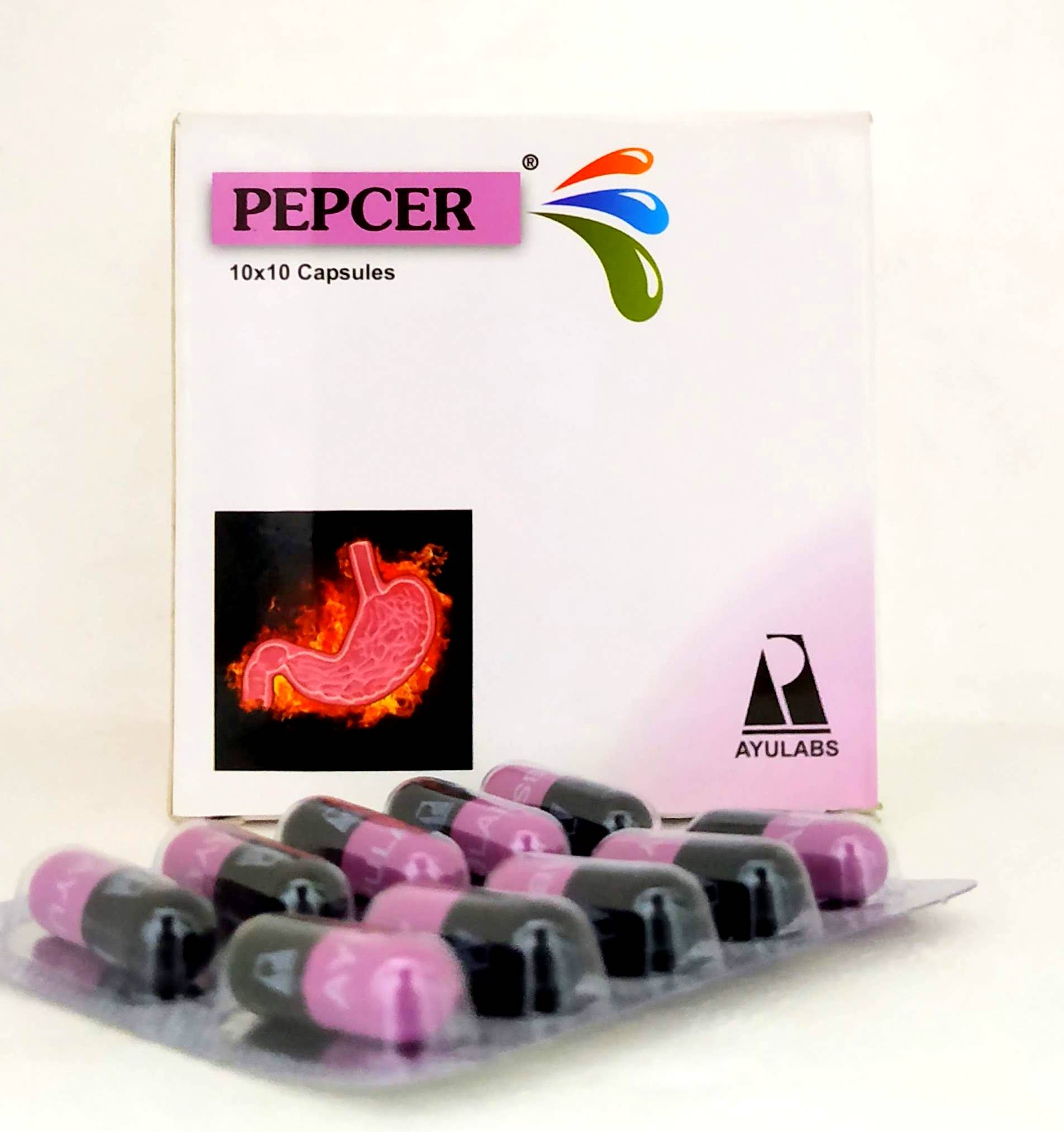 Buy Pepcer Capsules - 10Capsules Online - Ayush Care