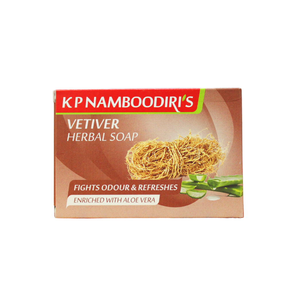 KP Namboodiri Vettiver Soap 75gm – Ayush Care