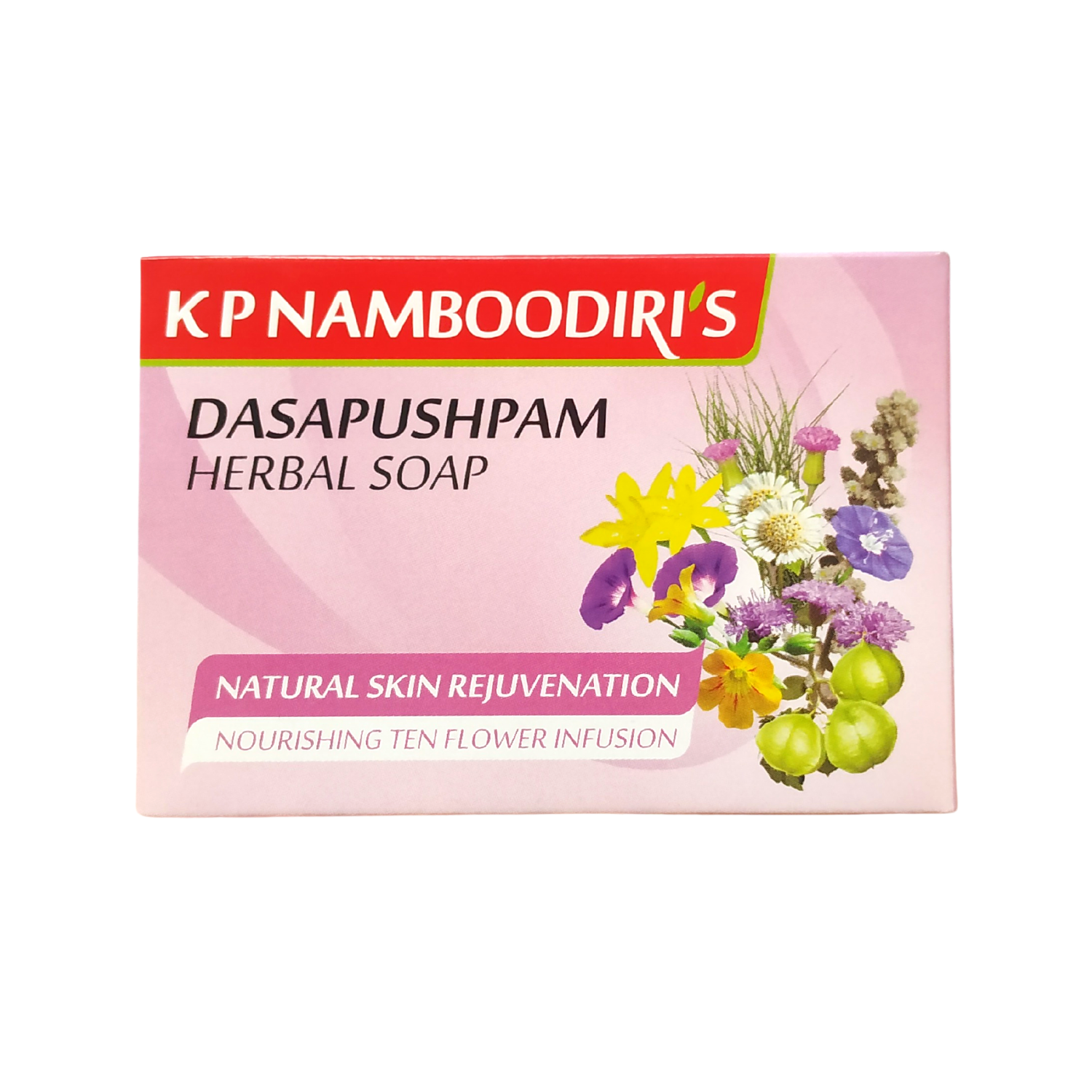 Buy KP Namboodiri Dasapushpam Herbal Soap - 75gm Online - Ayush Care