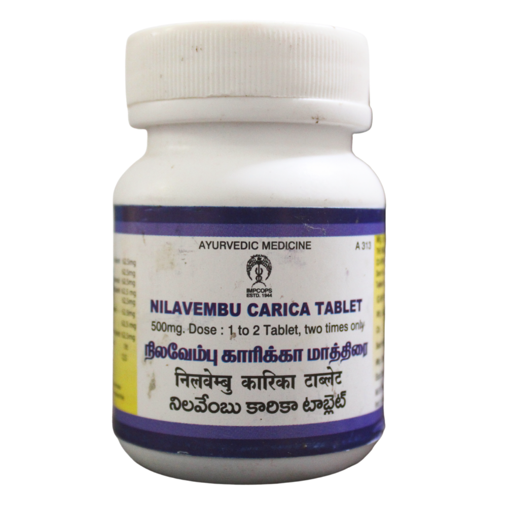 Buy Impcops Nilavembu Carica Tablets - 50Tablets Online - Ayush Care