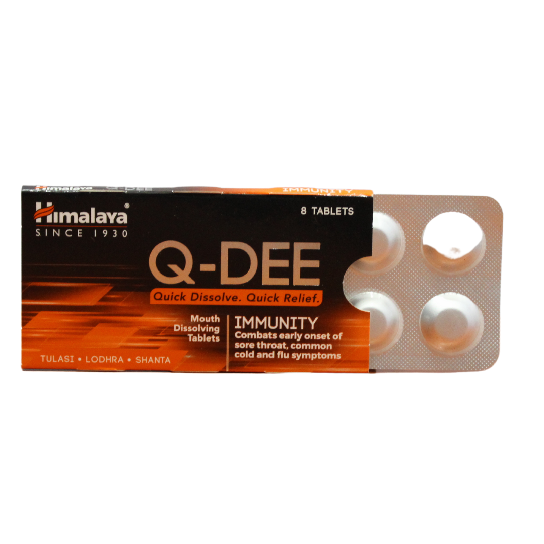 Buy Himalaya Q-Dee Immunity Tablets - 8Tablets Online - Ayush Care
