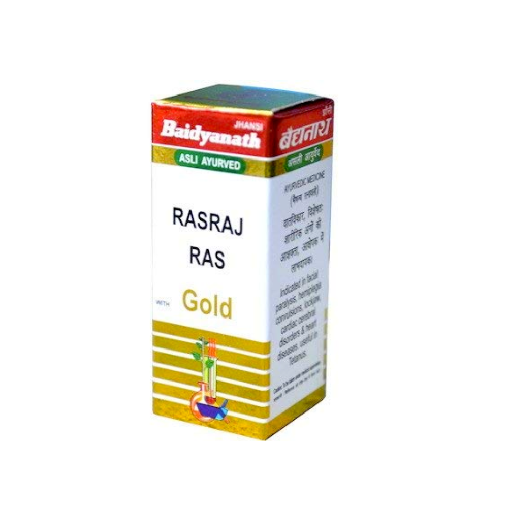 Buy Rasraj Ras Gold Tablets - 10Tablets Online - Ayush Care