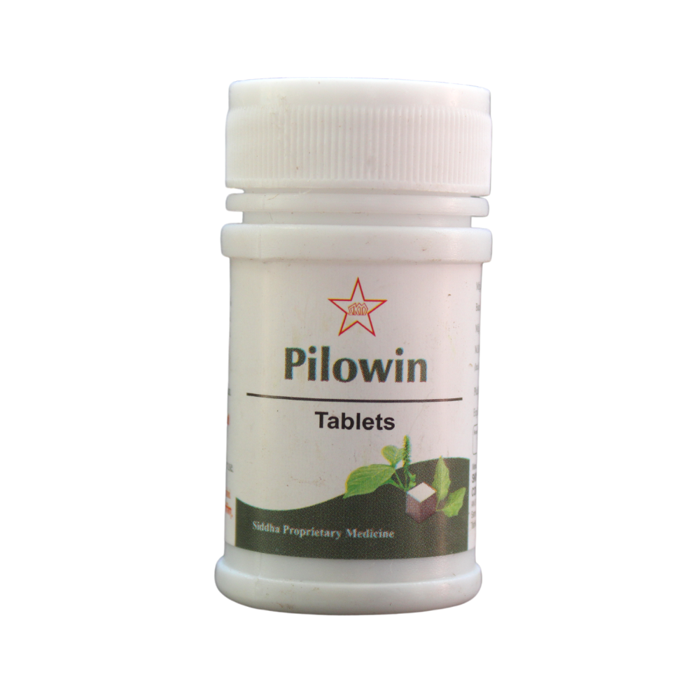 Buy SKM Pilowin Tablets - 100 Tablets Online - Ayush Care