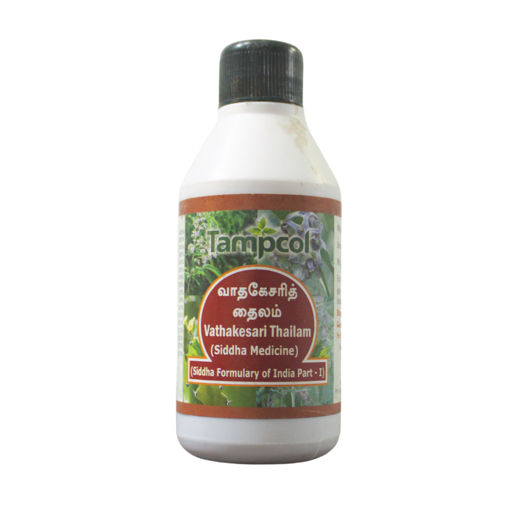 Buy Tampcol Vathakesari Thailam 100ml Online - Ayush Care