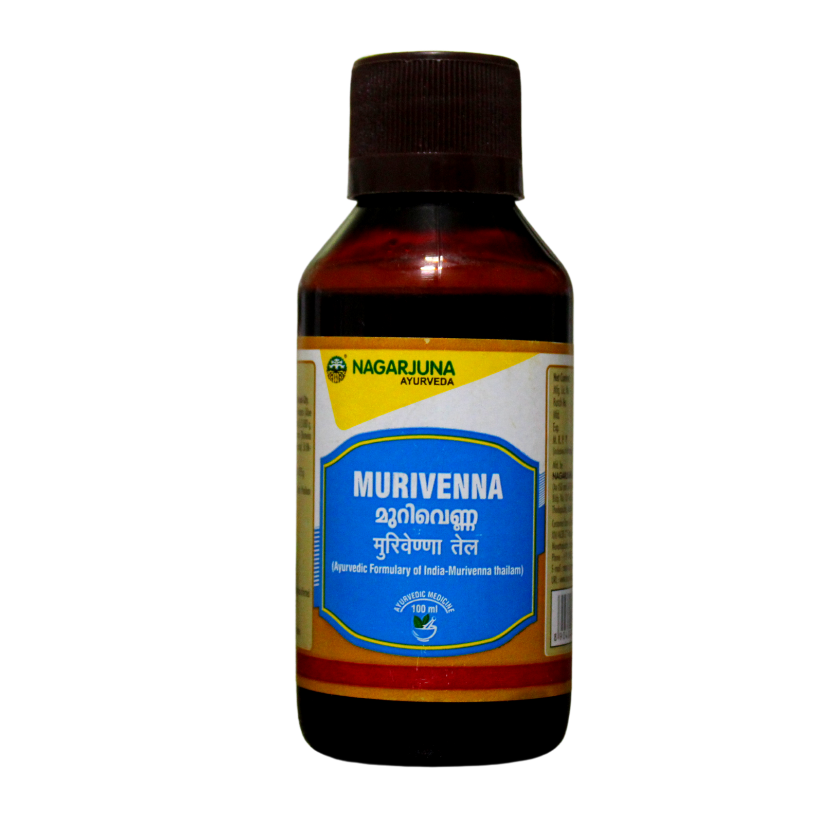 Buy Nagarjuna Murivenna 100ml Online - Ayush Care