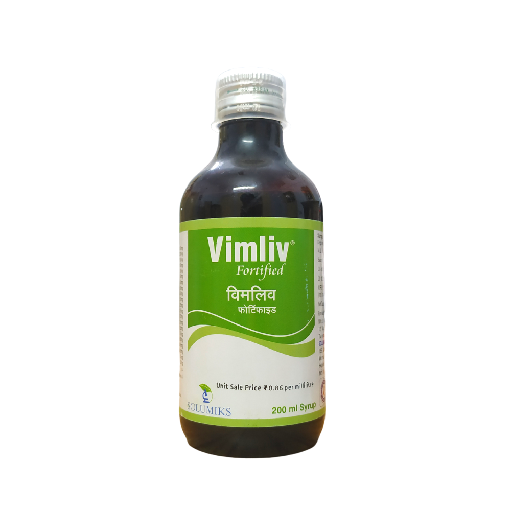 Buy Vimliv Fortified Syrup 200ml Online - Ayush Care
