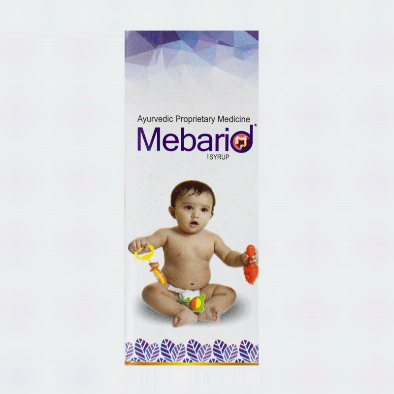 Buy Mebarid Syrup 60ml Online - Ayush Care